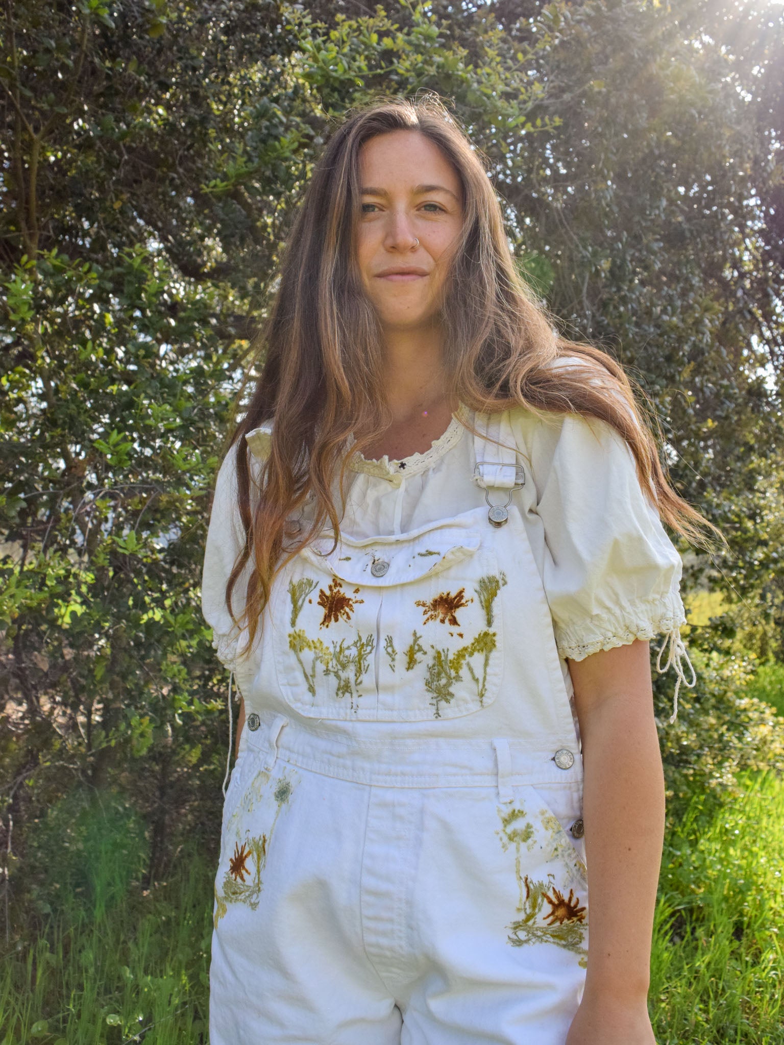 Native Bundle Dyed Overalls with Button Pocket – Rootedbotanics